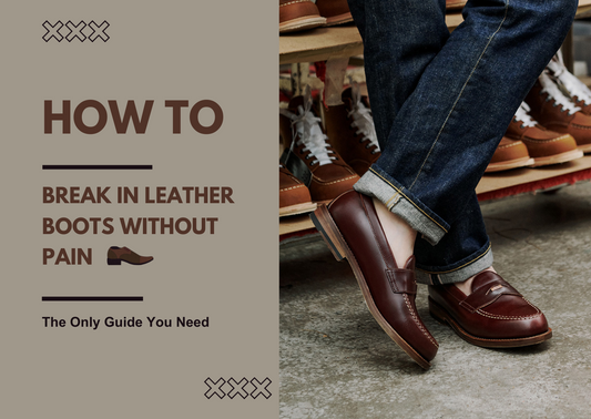 Ultimate Guide to Breaking In Leather Boots | Comfort Tips for Work ...