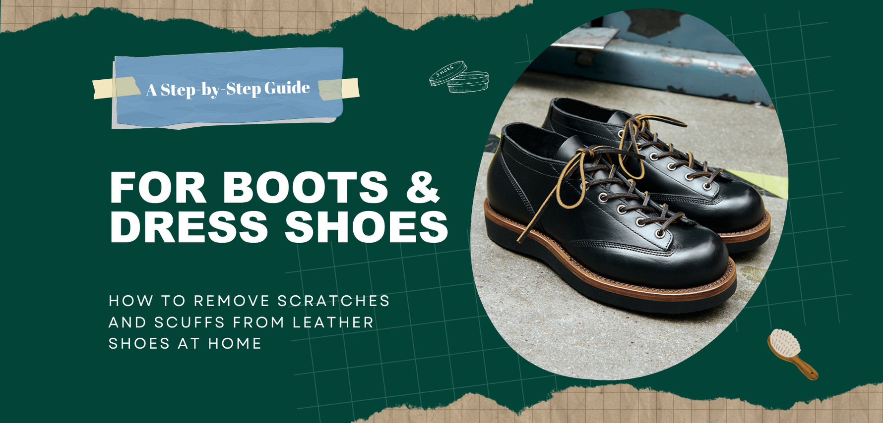 How to Remove Scratches & Scuffs from Leather Shoes | Step-by-Step Home ...